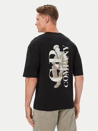 C.P. Company T-Shirt 21CMTS209A110579W Schwarz Comfort Fit