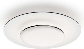 Philips Eclairage - Plafonnier led, diam&egrave;tre 40 cm, 4000 k, 30 w, intensit&eacute; variable, blanc/noir 929003316001