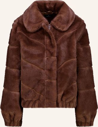 Monari Monari Kunstfell-Jacke braun
