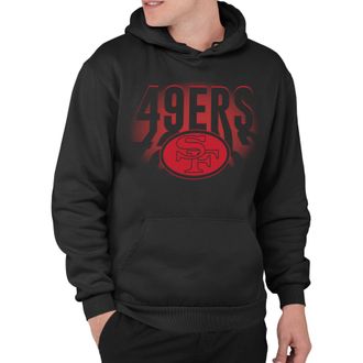 Junk Food NFL - San Francisco 49ers - Team Spotlight - Unisex Adult Pullover Fleece Hoodie for Men and Women - Size 3X-Large