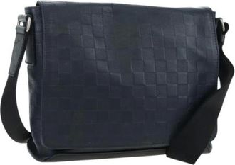 Louis Vuitton Pre-owned Sac bandouli&egrave;re Damier Infini - Femme - Pre-owned - Noir - Taille: ONE Size