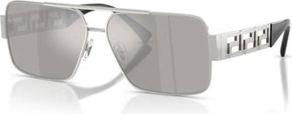 Versace Homme, Accessoires, Gris, Taille: 61 MM Ve2290 Lunettes de soleil