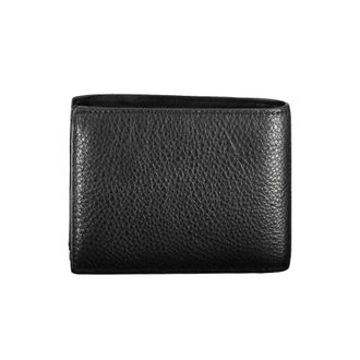 Calvin Klein Leather with RFID Blocking Wallet - Black