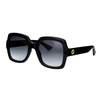 Gucci Oversized Square Sonnenbrillen - - Accessories - Damen - Schwarzk - 54 MM