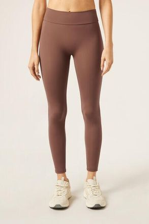 Calzedonia Leggings Scrunch Sculpt Braun