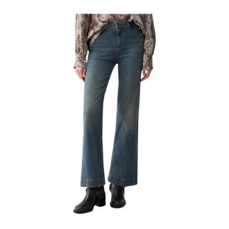 Liu Jo Uf6093 D0328 Flared Jeans - - Jeans - Damen - Blau - W28