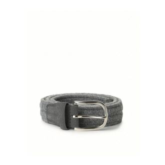 Orciani Grauer Stretch-Wollg&uuml;rtel - - Accessories - Herren - Grau - 105 CM