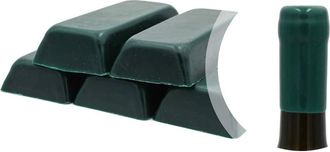 Generico Schellack grün 500 g oder Siegelwachs zum Versiegeln von Weinflaschen, Bierflaschen, Grappa, Likören (grün-01)