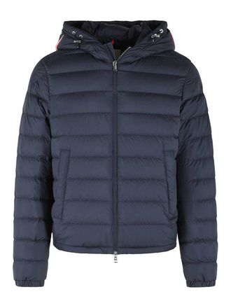 Moncler Blouson Rembourr&eacute; - Bleu Fonc&eacute;