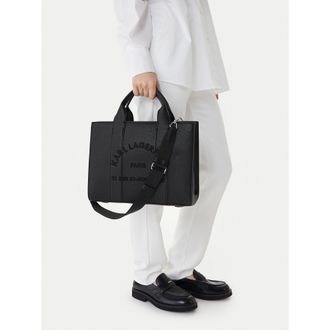 Karl Lagerfeld Handtasche KARL LAGERFELD B1W30041 Schwarz