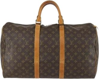 Louis Vuitton unisex, Pre-owned, Brun, Taille: ONE Size Sac Keepall Pre-owned