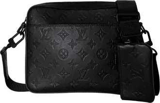 Louis Vuitton Hobo Bags - Louis Vuitton Duo Messenger Bag Schwarz Fullset / - Gr. unisize - in Schwarz - f&uuml;r Damen