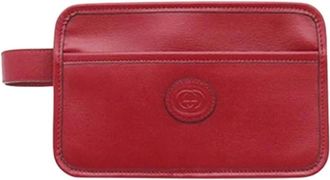 Gucci Pre-owned Vintage Pochette - Femme - Pre-owned - Rouge - Taille: ONE Size