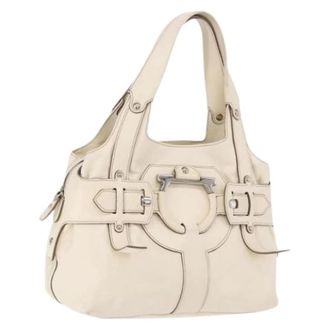 Ferragamo Pre-owned Hand Bag - - Pre-owned - Damen - Beige - ONE SIZE