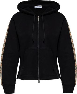 Burberry Femme, Sweatshirts et sweats &agrave; capuche, Noir, Taille: 38 FR Harper Sweat &agrave; capuche