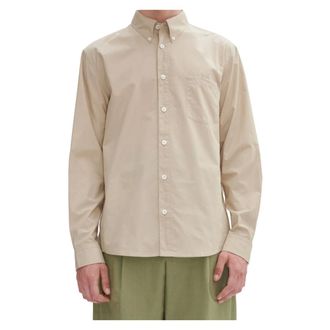 A.P.C. A.p.c., Herren, Shirts, Beige, SGr&ouml;&szlig;e