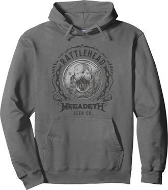 Megadeth Rattlehead Brew Pullover Hoodie