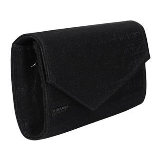 Peter Kaiser Elegante Schwarze Clutch f&uuml;r Stilvolle Frauen - - Bags - Damen - Schwarzk - ONE SIZE