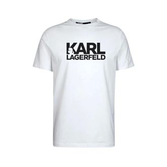 Karl Lagerfeld Homme, Tops, Blanc, Taille: S Karl Lagerfeld - Hauts > T-Chemises