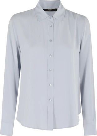 Seventy Femme, Blouses et Chemises, Bleu, Taille: 38 FR Chemise Douce