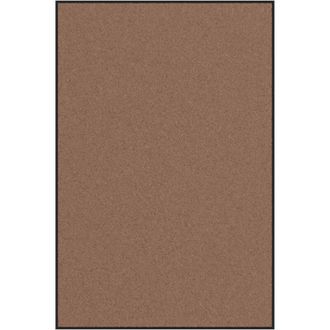 vidaXL Fußmatte Braun und Schwarz 120 x 180 cm Polypropylen und Vinyl Vidaxl