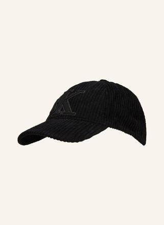 Calvin Klein Cord-Cap schwarz