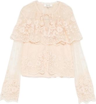 Sea NY Femme, Blouses et Chemises, Beige, Taille: 38 FR Bronte Top