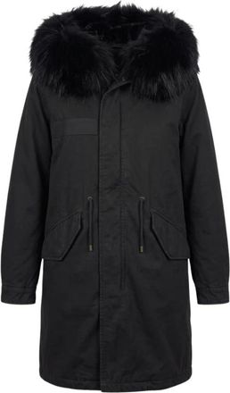 Mr & Mrs Italy Parka Longue M51 - Femme - Manteaux - Noir - Taille: 36 FR