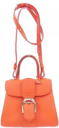 Delvaux Sac Brillant doccasion - Femme - Pre-owned - Orange - Taille: ONE Size