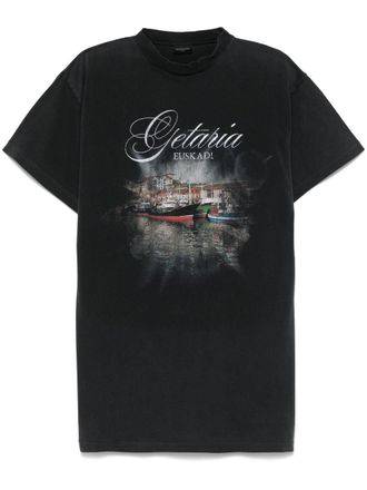 Balenciaga t-shirt Getaria - Noir