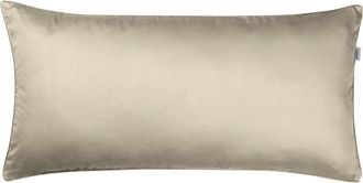 Schöner Wohnen Kollektion Bettwäsche Pure 40x80 Sand - Bettwäsche Baumwolle - Bettwäscheset Kopfkissenbezug 2teilig - Kissenbezüge