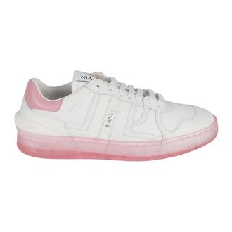 Lanvin White Clay Low Top Sneakers - - Shoes - Damen - Wei&szlig; - 37 EU