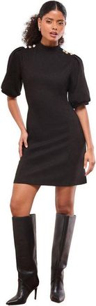 Lipsy Minikleid Lipsy Mini-Etuikleid mit Puff&auml;rmeln (1-tlg)