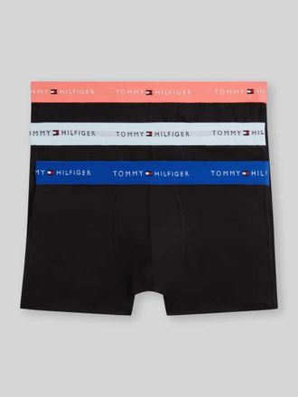 Tommy Hilfiger Regular Fit Trunks aus Baumwoll-Mix im 3er-Pack