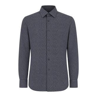 Xacus Chemise Habill&eacute;e - Homme - Chemises - Bleu - Taille: L