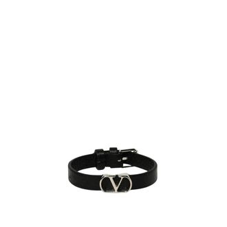 Valentino Garavani VLogo Signature Armband - - Accessories - Herren - Schwarzk - ONE SIZE