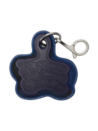 Burberry porte-cl&eacute;s EKD en cuir - Noir