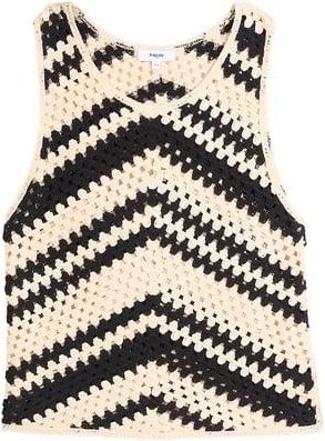 Suncoo Pull Pissaro en coton m&eacute;lang&eacute;