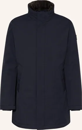 Milestone Parka Mslondon Mit Herausnehmbarer Blende Und Abnehmbarer Kapuze blau