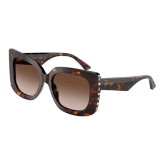 Jimmy Choo London Stilvolle Sonnenbrille mit braunen Gl&auml;sern - - Accessories - Damen - Braun - 54 MM