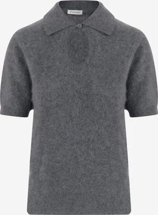 By Malene Birger Tallalia - Pull en cachemire avec d&eacute;tails d&eacute;coup&eacute;s