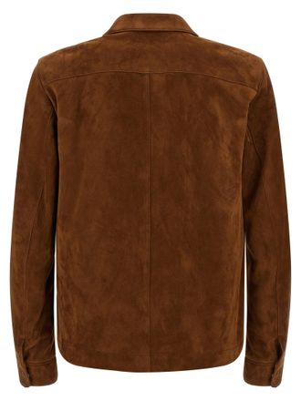 Tom Ford Suede Overshirt - Brown