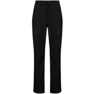 Post Archive Faction (PAF) Schwarze High-Waist Hose mit Rei&szlig;verschlusstaschen - - Trousers - Herren - Schwarzk - M
