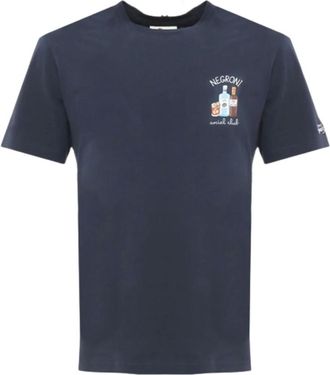 MC2 Saint Barth Homme, Tops, Bleu, Taille: 2XL Social Negroni 61 T-shirt