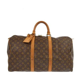 Louis Vuitton unisex, Pre-owned, Brun, Taille: ONE Size Sac de voyage Keepall 55 Monogram Pre-owned