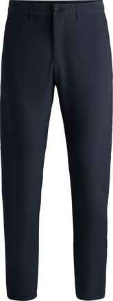BOSS Herren T Commuter-Reg Regular-Fit Hose aus wasserabweisendem Stretch-Gewebe Dunkelblau402 44