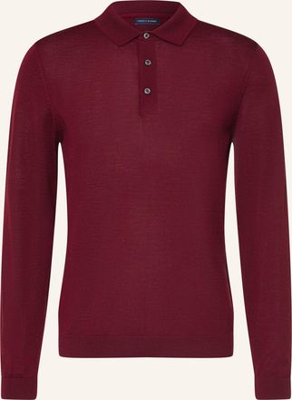 Tommy Hilfiger Strick-Poloshirt rot