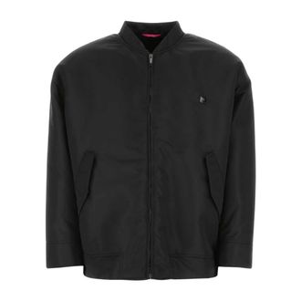 Valentino Garavani Nylon Bomberjacke - - Jackets - Herren - Schwarzk - L