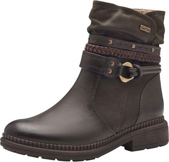 Jana Damen Stiefeletten ohne Absatz Wasserabweisend Vegan, Gr&uuml;n (Olive), 39 EU