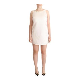 Elisabetta Franchi &Auml;rmelloses- verziertes Minikleid - - Dresses - Damen - Wei&szlig; - S